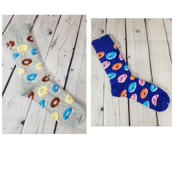 Hot Mess | Underwear & Socks | Mens Donut Casual Fun Sill Socks Pair ...